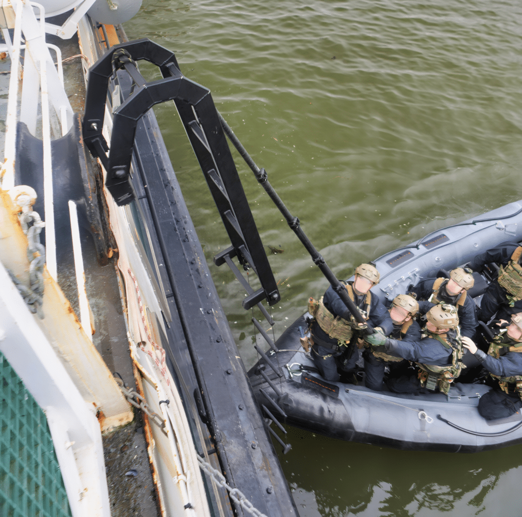 Maritime Boarding Team (Low Vertical Access) - Olympia Triumph
